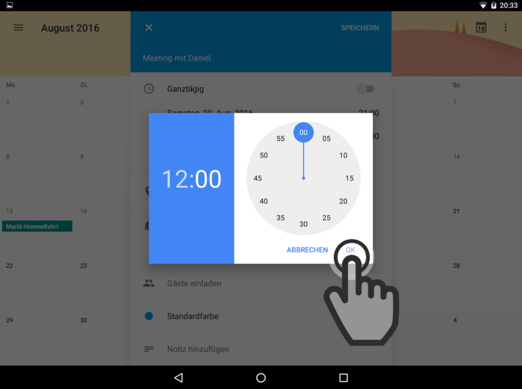 Uhrzeit auswählen - IncluEdu - Where learning is Inclusive